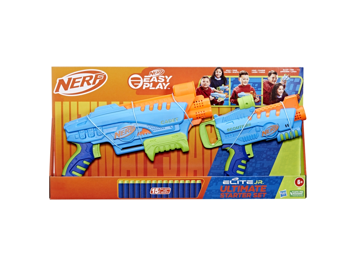 NERF Elite Jr Ultimate Starter Set (Idade Mínima Recomendada: 6 anos ...