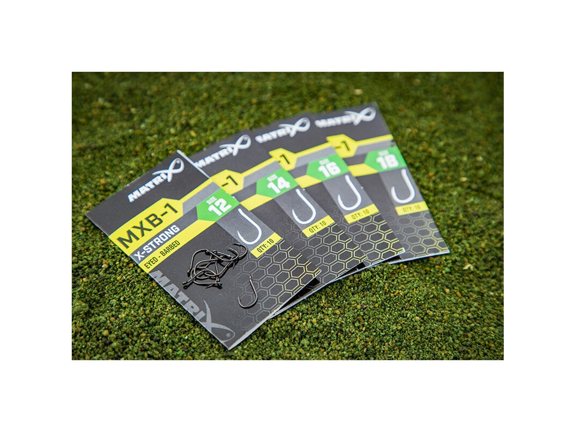 Anzóis Matrix Mxb-1 Barbed Eyed X10 | Worten.pt