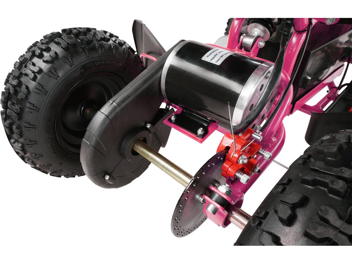 Mini Moto 4 ACTION&BIKES Racer Rosa (Vel. Máxima: 25km/h) | Worten.pt