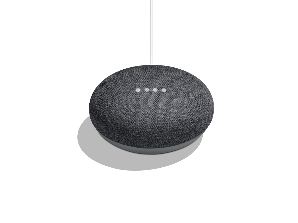 Assistente Virtual GOOGLE Home Mini (Google Assistant - Preto) | Worten.pt