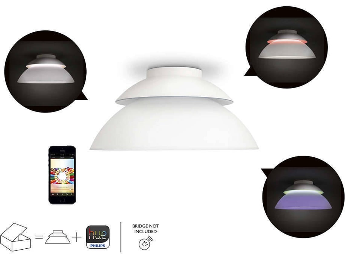 Plafon inteligente PHILIPS HUE Beyond (Luz branca e cor) | Worten.pt