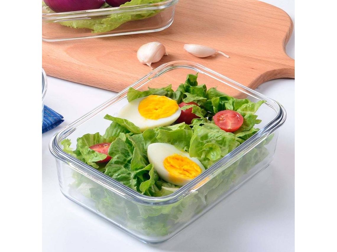 Recipiente GLASSLOCK Rectangular (Vidro) | Worten.pt
