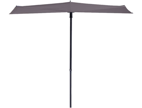 Madison Guarda-sol varanda Sun Wave 270x150cm cinza-castanho PAC3P015 ...