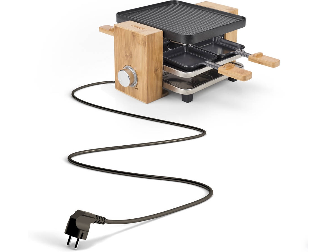 Grelhador Raclette PRINCESS Pure 162900 (700 W - 4 pessoas) | Worten.pt