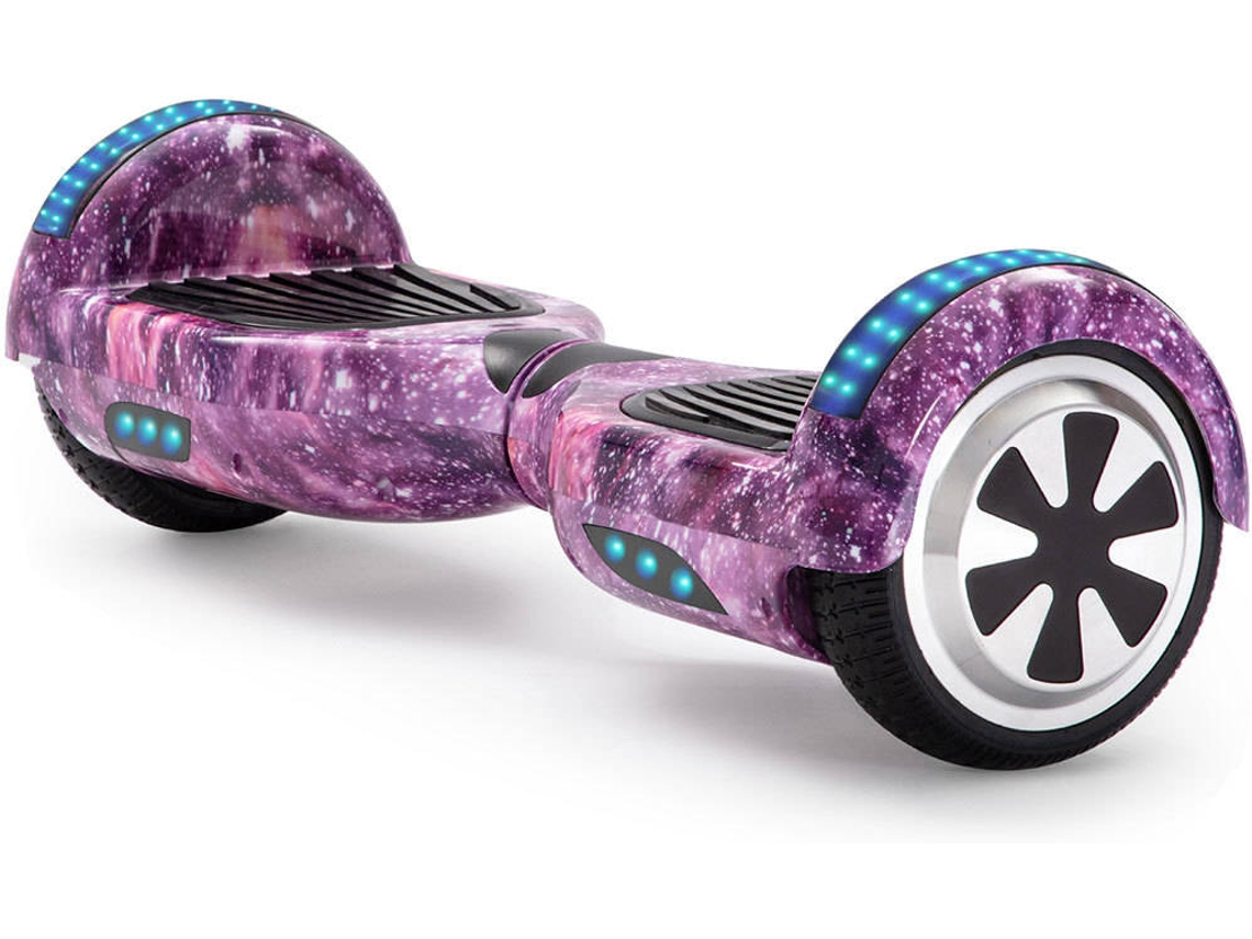 Hoverboard E-RIDES Galaxy Rosa (Velocidade Máx: 12 km/h) | Worten.pt