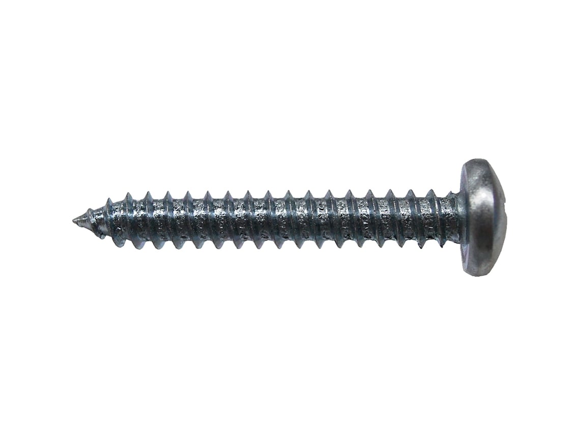 Tornillo rosca metal din 7981 zincado larg.r/chapa 45mm ø rosca chapa 5 ...