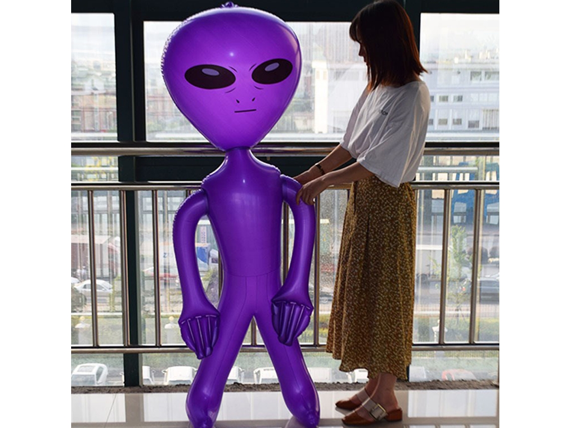 Elkuaie Alien Inflável Jumbo 3 Pacotes Brinquedo Inflável Alienígena ...