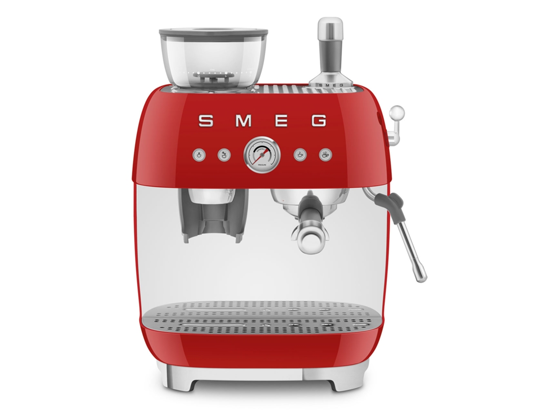 Máquina de Café Expresso SMEG EGF03RDEU - Vermelho | Worten.pt