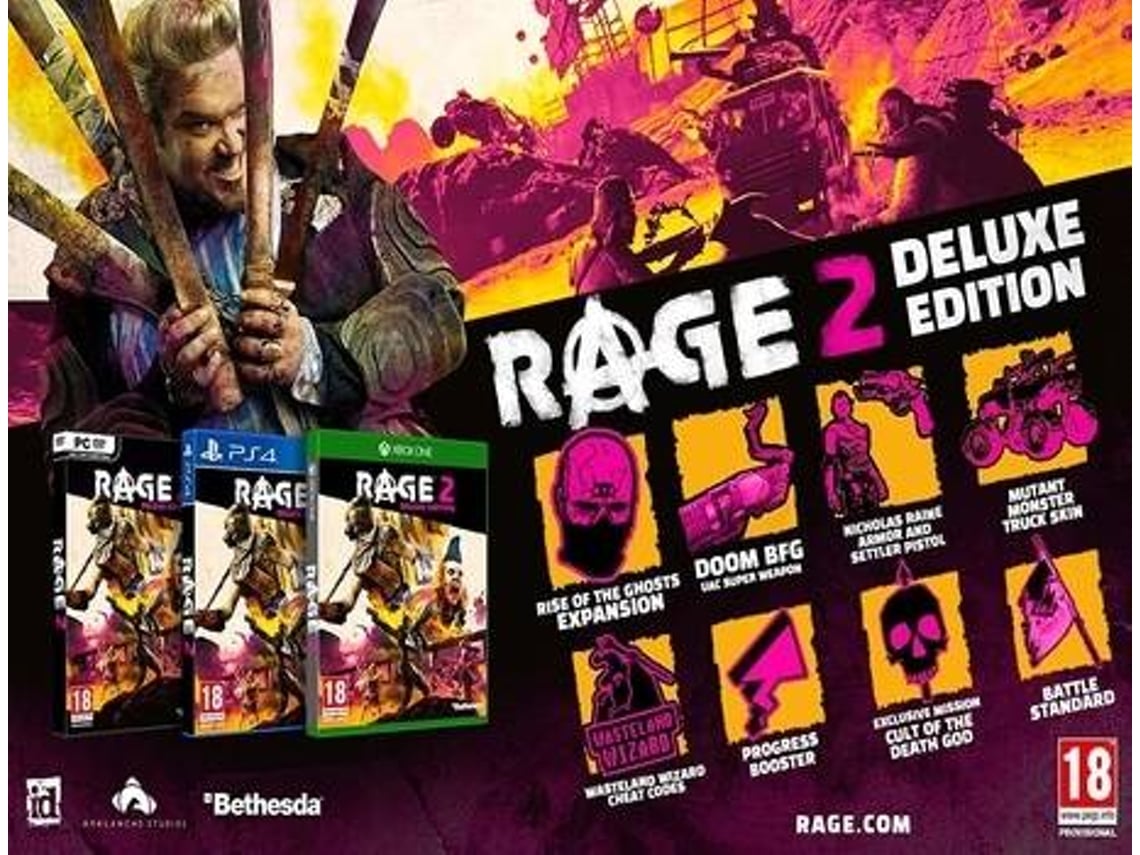 Jogo PS4 Rage 2 (Deluxe Edition) | Worten.pt