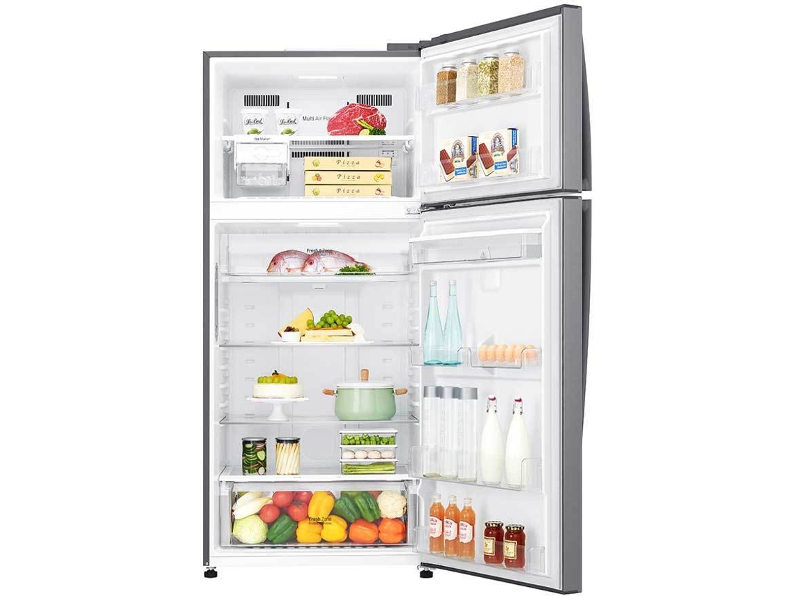 Frigorífico LG GTF744PZPZD (No Frost - 180 cm - 509 L - Inox) | Worten.pt