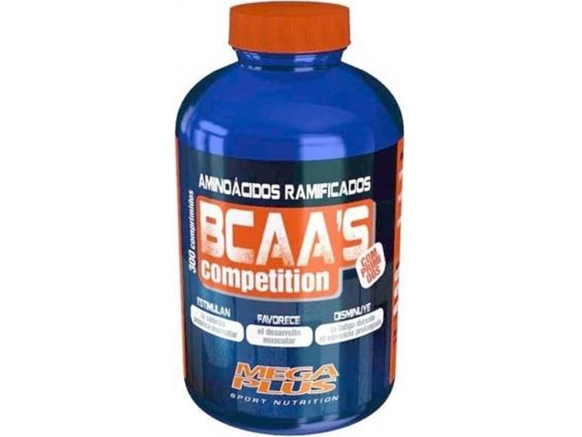 Suplemento Alimentar MEGA PLUS Bcaa'S Competition Comprimidos (300 comprimidos) | Worten.pt