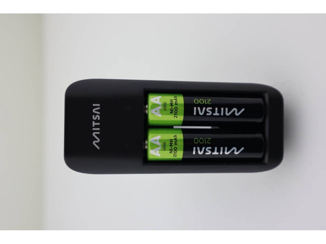 Carregador de Pilhas MITSAI MTCP8607 AA/AAA 2X AA 2100 | Worten.pt