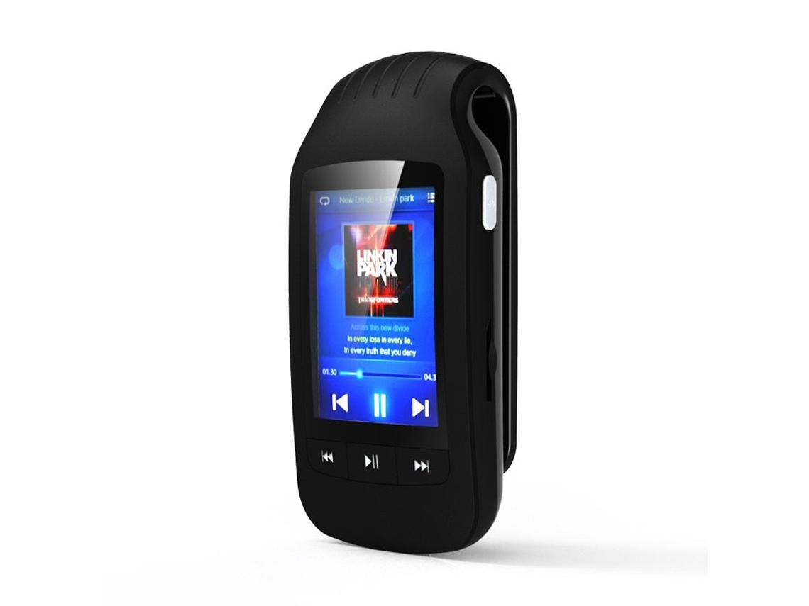 Leitor Mp3 Player Pedômetro Esportivo com Bluetooth Rádio Fm Tela Lcd ...