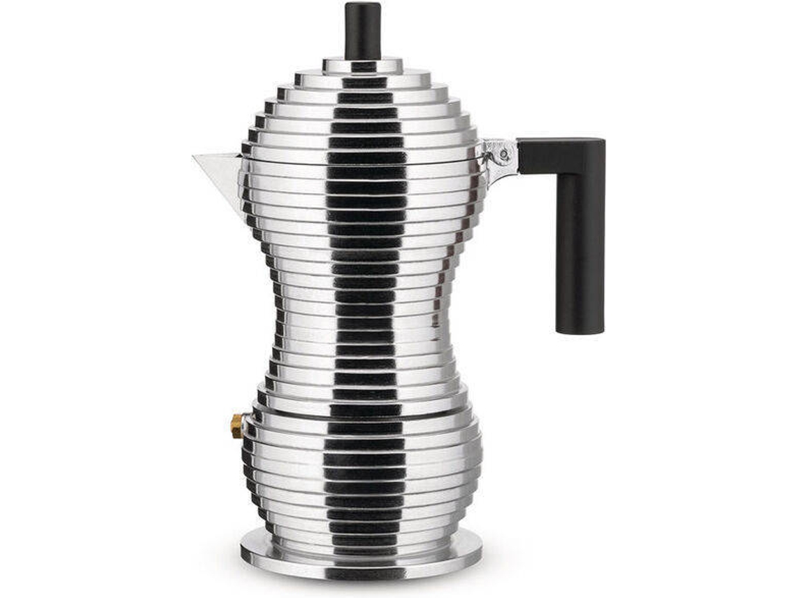 Cafeteira ALESSI Pulcina Preto | Worten.pt