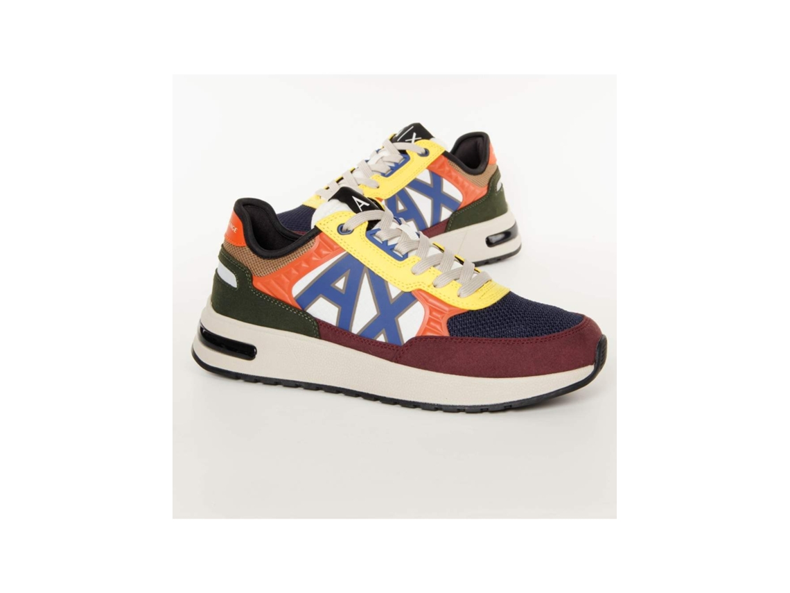 Sapatilhas de Homem ARMANI EXCHANGE Luxe Ax Multicor (44) | Worten.pt