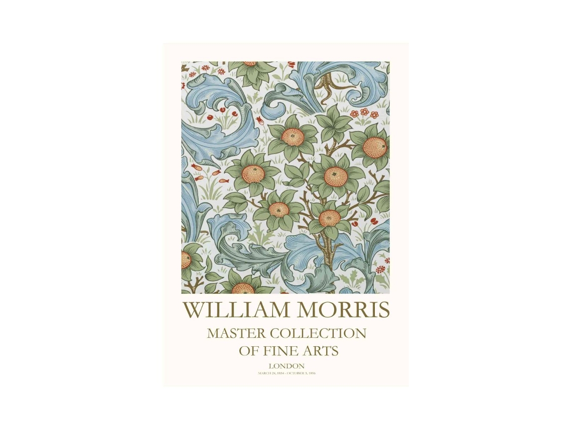 William Morris 50X70 Spliid Poster | Worten.pt William Morris 50X70 Spliid Poster | Worten.pt