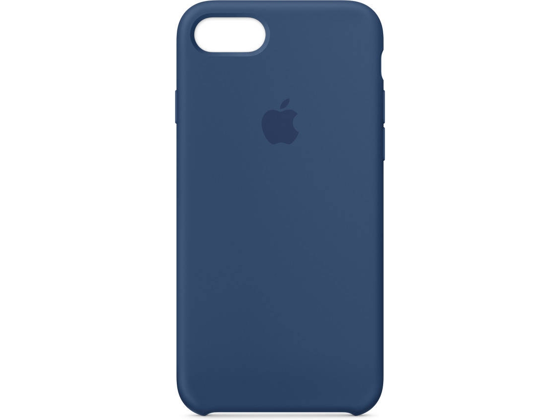 Capa APPLE Silicone Azul Cobalto | Worten.pt