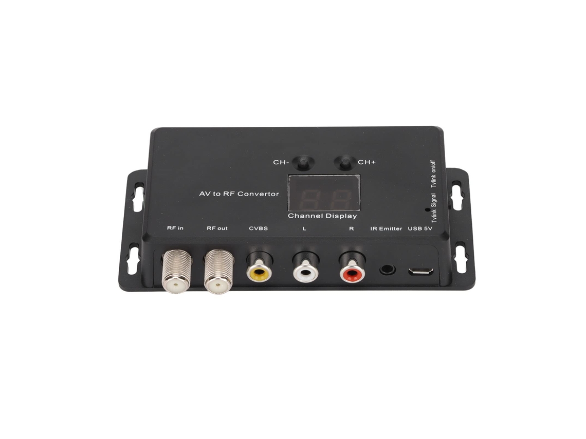 Modulador Uhf Modulador de Tv Link Pal Ntsc Av para Rf Moduladores de ...