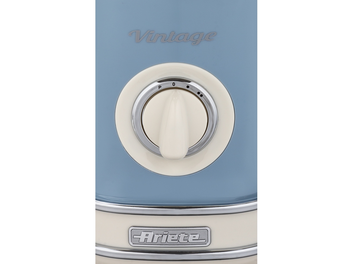 Liquidificador ARIETE 568 Vintage (500 W - 1.5 L - Azul) | Worten.pt