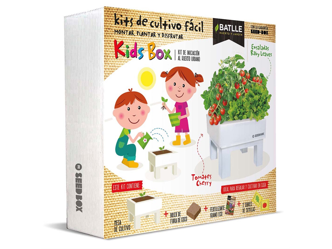 Horta Urbana BATLLE Seed Box Kids | Worten.pt