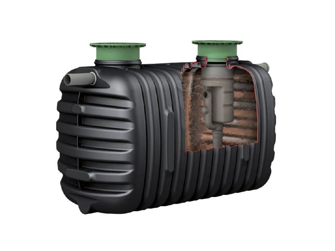 Fossa Séptica Subterrânea 2000 Litros Recomendado 3 a 5 Pessoas SUINGA ...