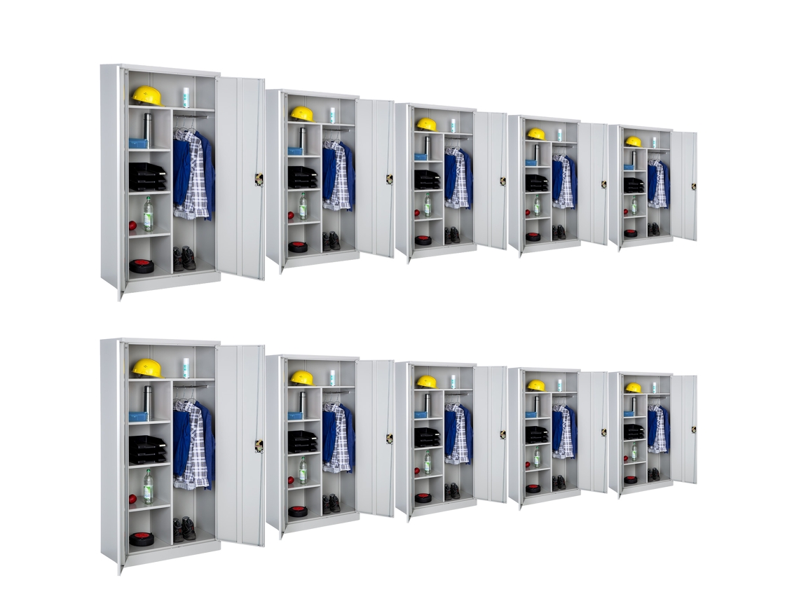 10 Arm rios de Arquivo com Fecho de Seguran a e 6 Compartimentos + Var o | Worten.pt