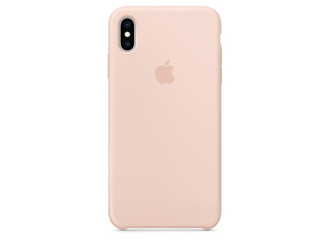 Capa APPLE iPhone XS Max Silicone Rosa | Worten.pt