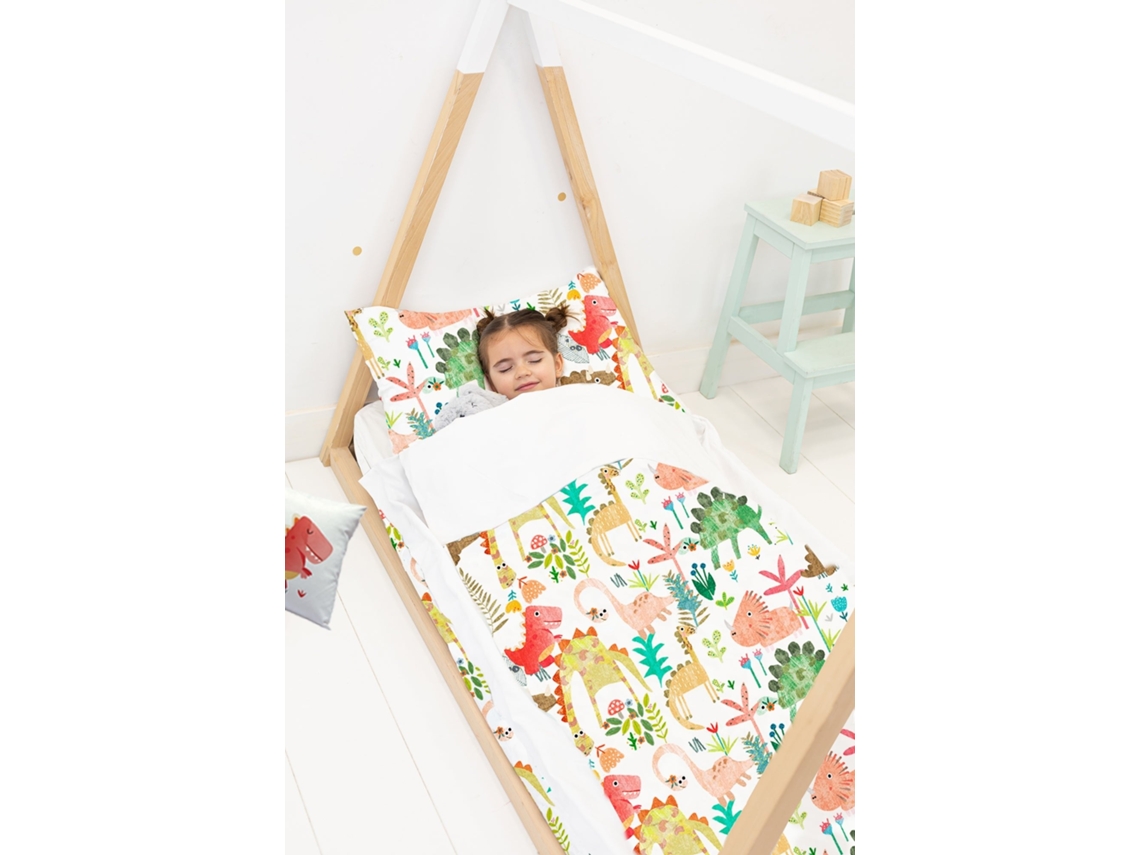 Edredão Infantil SOKIOS Dinos (105 x 200 - Poliéster - Multicor ...