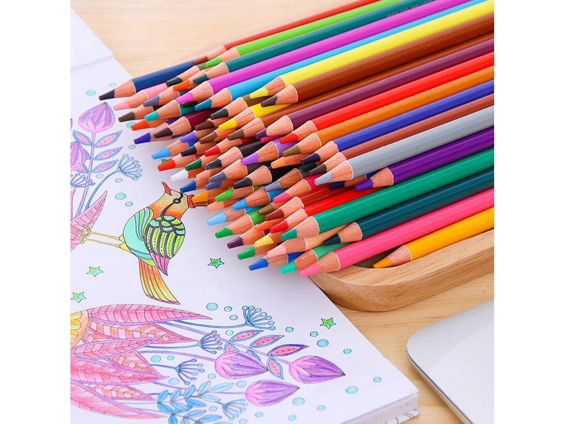 Lápis de Cor CHAOCHUANG Caixa com 72 Lápis (Multicor) | Worten.pt