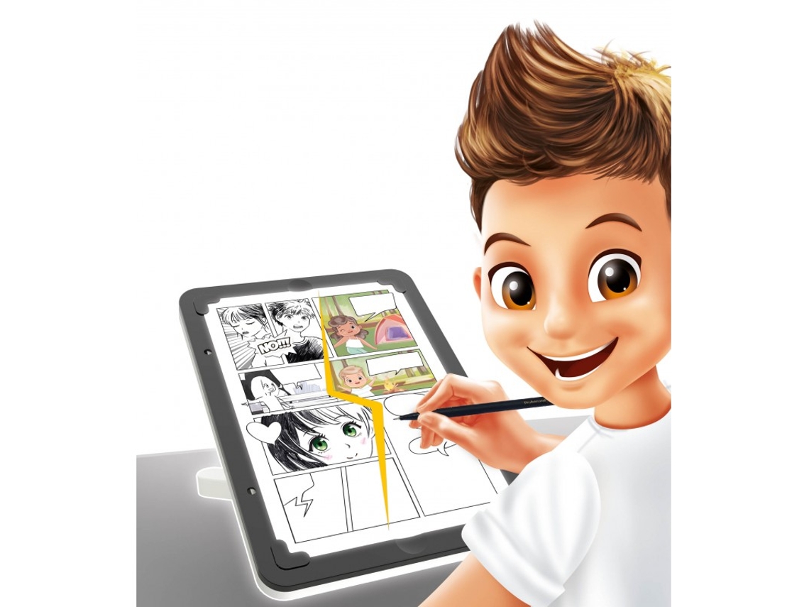 Jogo Criativo BUKI FRANCE 3 In 1 Drawing Light Pad (Idade Mínima ...