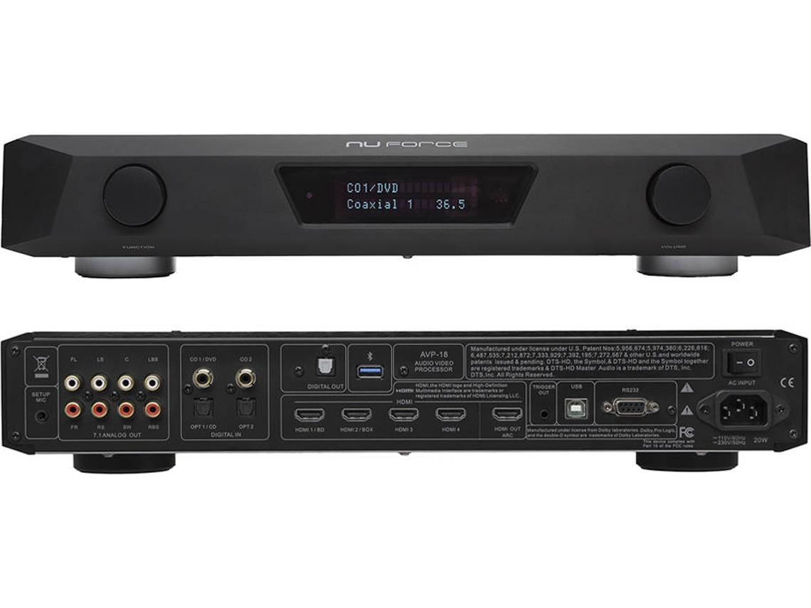 Pré-amplificador AV NUFORCE Highend AVP18 | Worten.pt