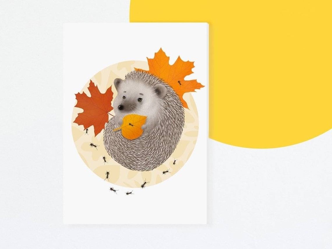 Quadro BENLEMI Hedgehog (50x50x2 cm) | Worten.pt