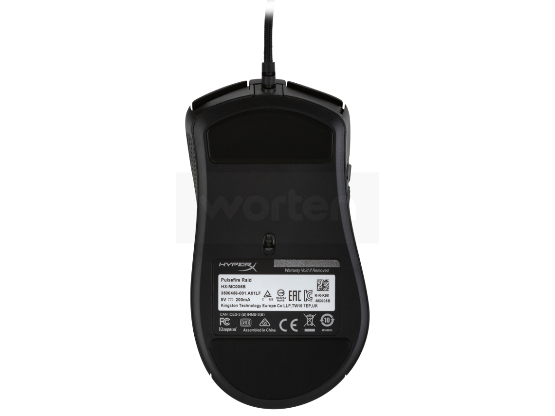 Rato Gaming HYPERX Pulsefire Raid (RGB - 16.000 dpi - Preto) | Worten.pt