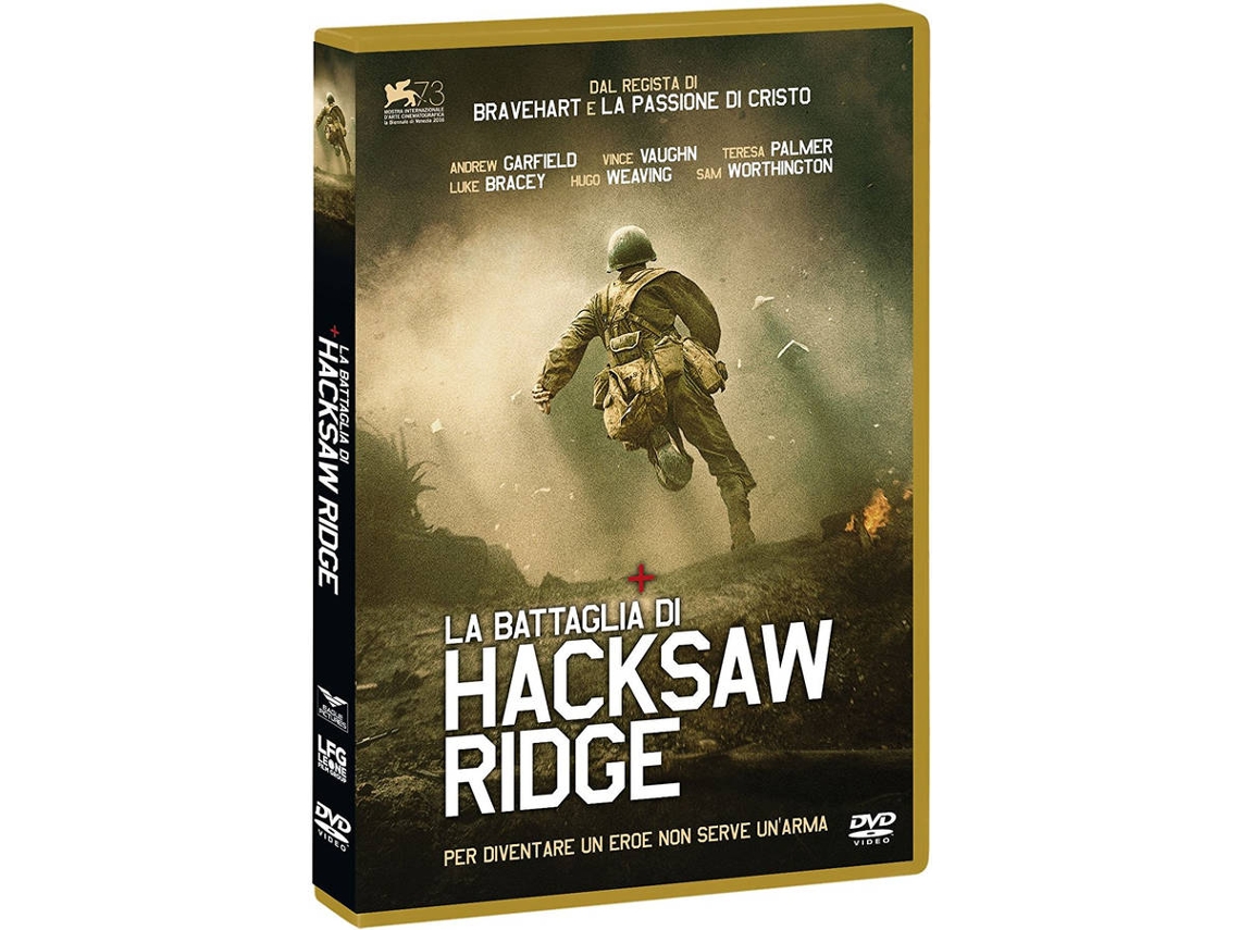 DVD Hacksaw Ridge Inglês, Italiano | Worten.pt