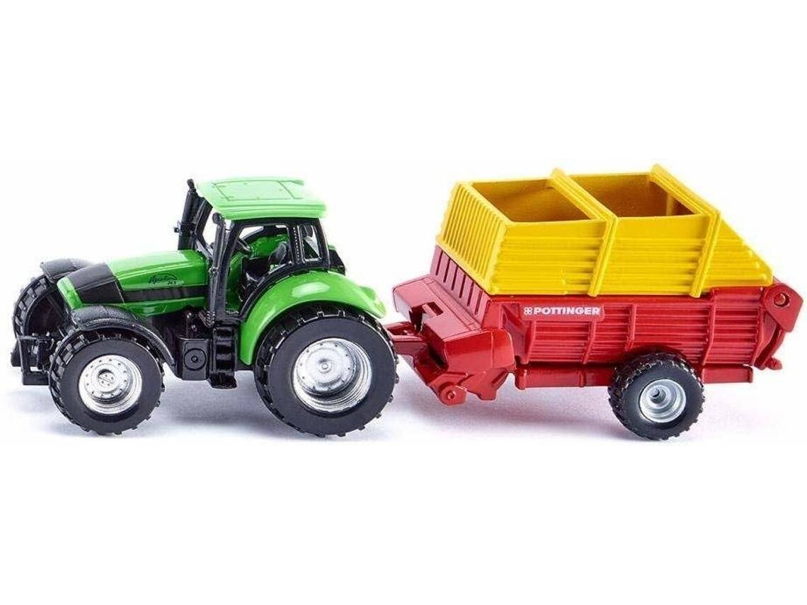 Trator com atrelado Poettinger SIKU de Brincar (Idade Mínima: 3 ...