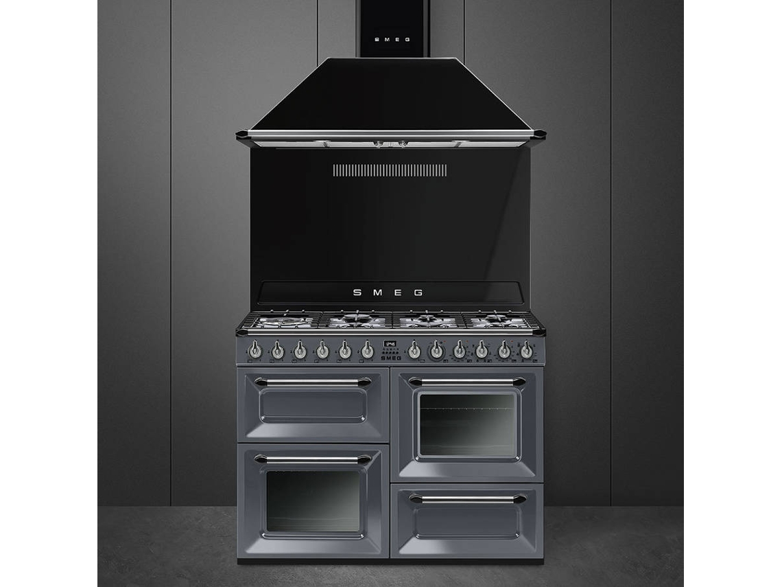 Fogão SMEG Victoria TR4110GR (158 L - Gás Natural - Slate Grey) | Worten.pt