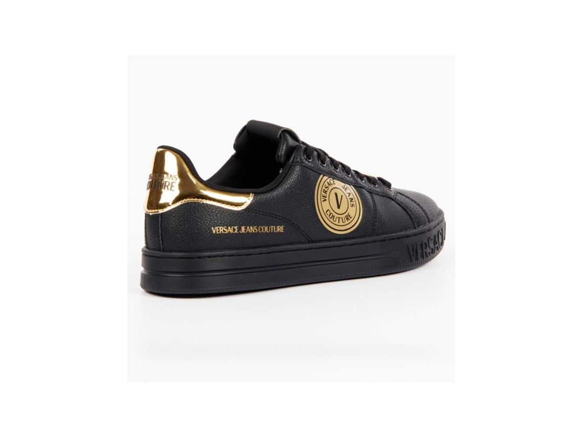 Sapatilhas de Homem VERSACE Authentique Pele Preto (43) | Worten.pt