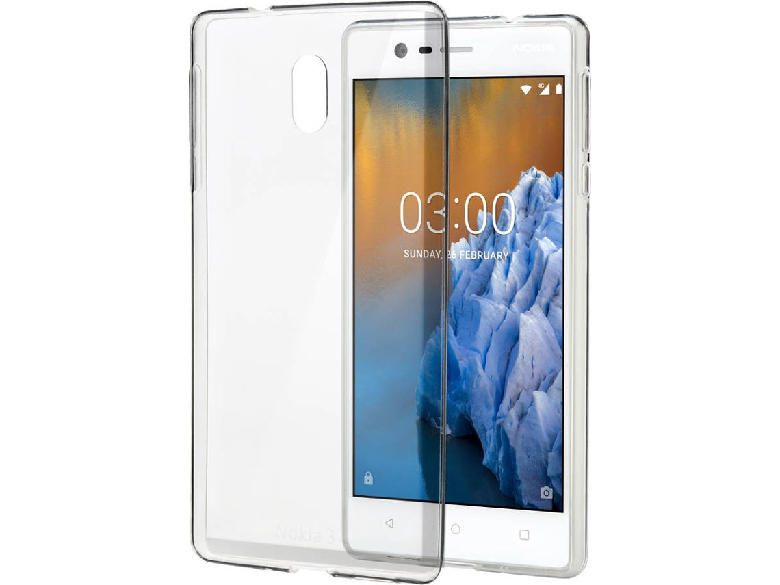 Capa NOKIA 3 Crystal Transparente | Worten.pt