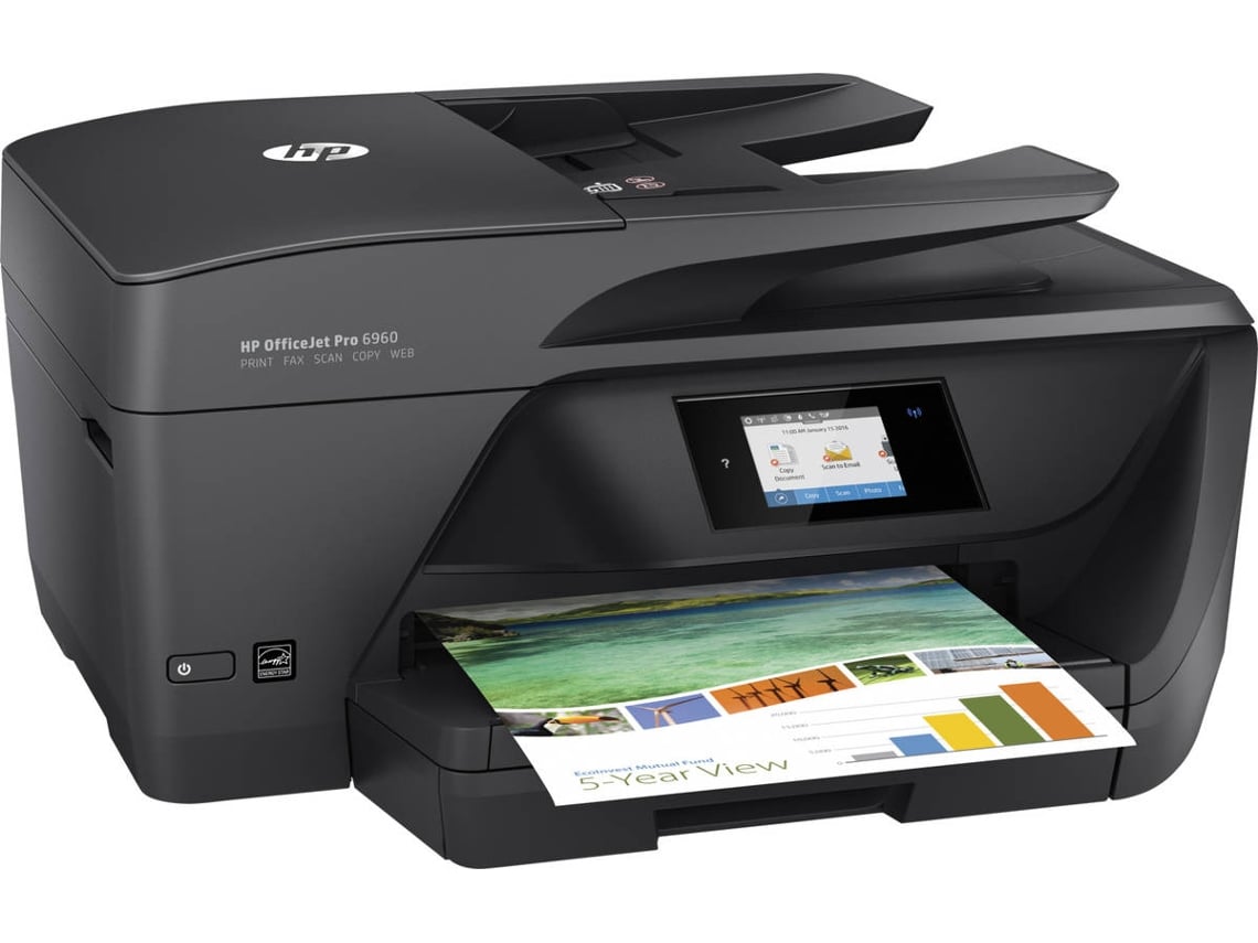 Impressora Multifunções HP OfficeJet Pro 6960 | Worten.pt