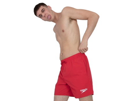 Calções de Praia para Homem SPEEDO Essentials 16´´ Vermelho para ...