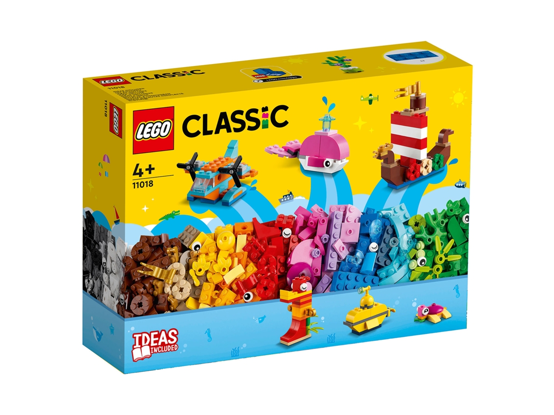 LEGO Classic Diversao Criativa No Oceano 11018 (Idade Mínima: 4 Anos ...