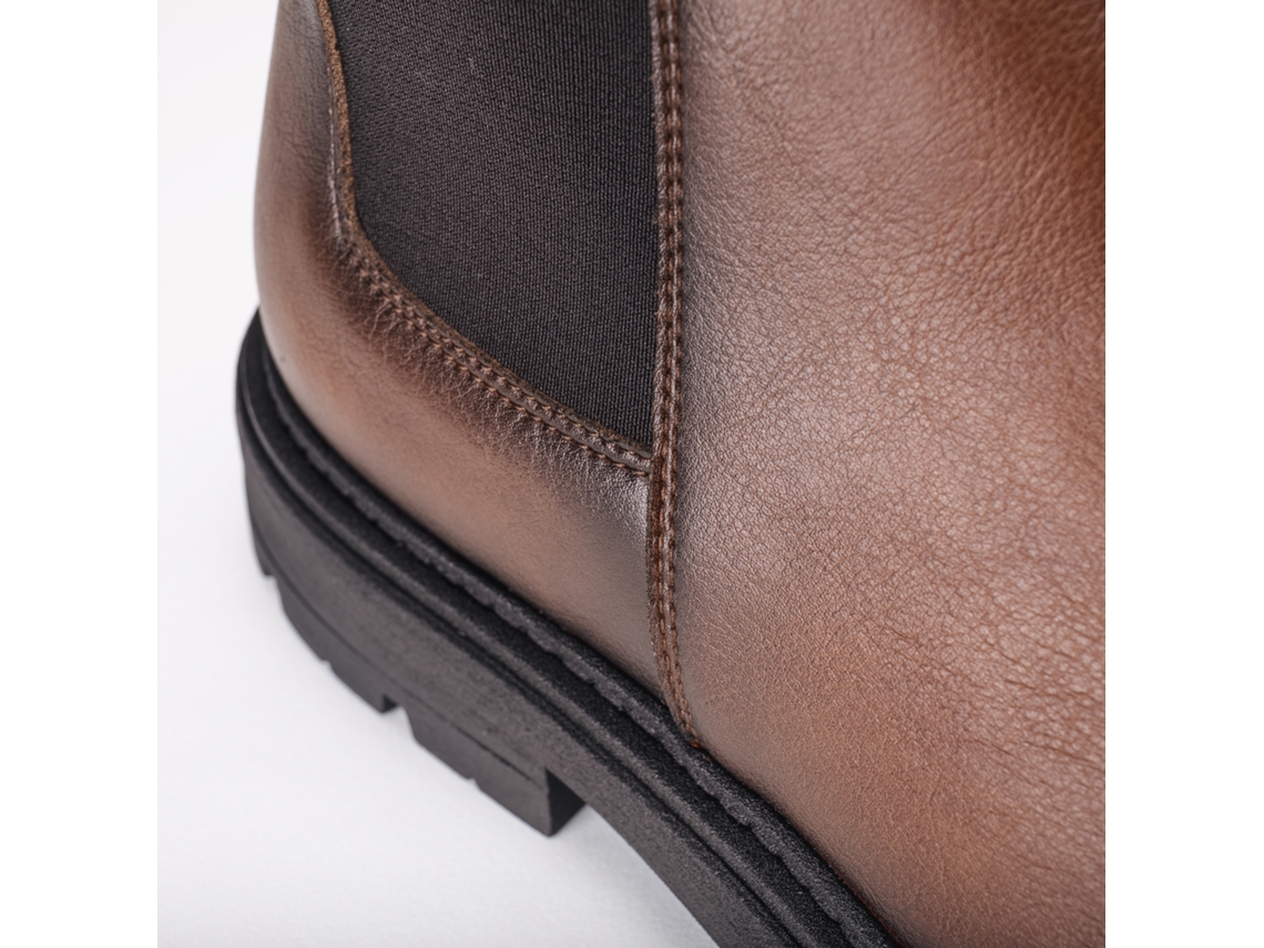 Botas NAE VEGAN SHOES Lukas Homem (Poliuretano - Castanho - 43) | Worten.pt