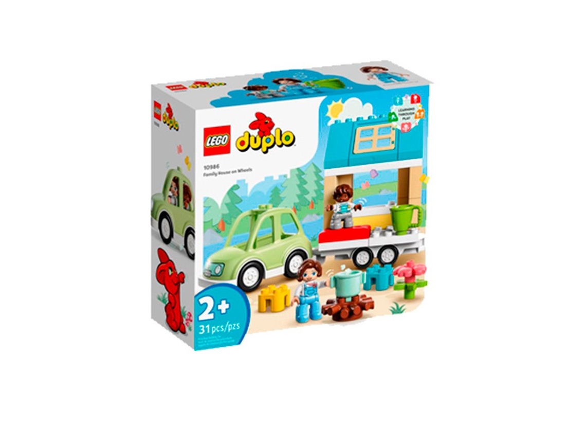 LEGO Duplo Casa Familiar Con Ruedas (Idade Mínima Recomendada: 2 anos ...