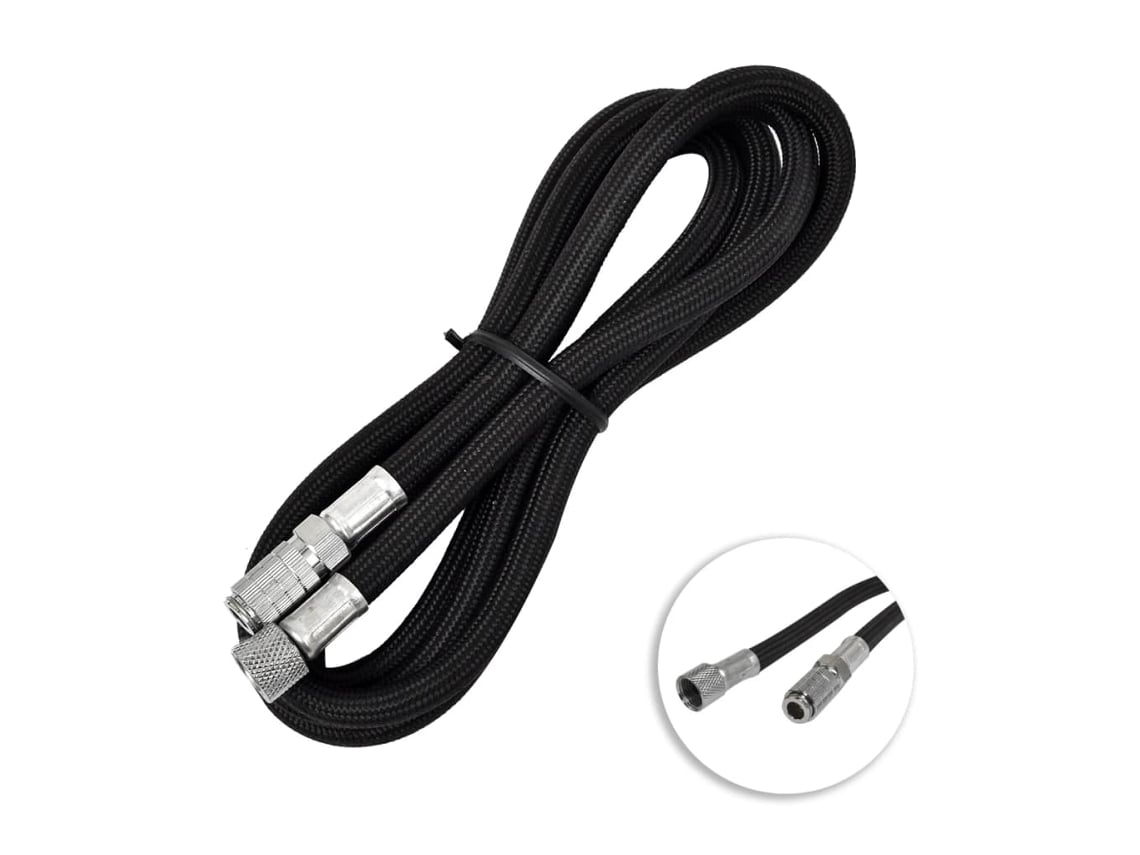 vidaXL Kit Aerógrafo e Compressor com Regulador de Ar e Mangueira de 1 ...