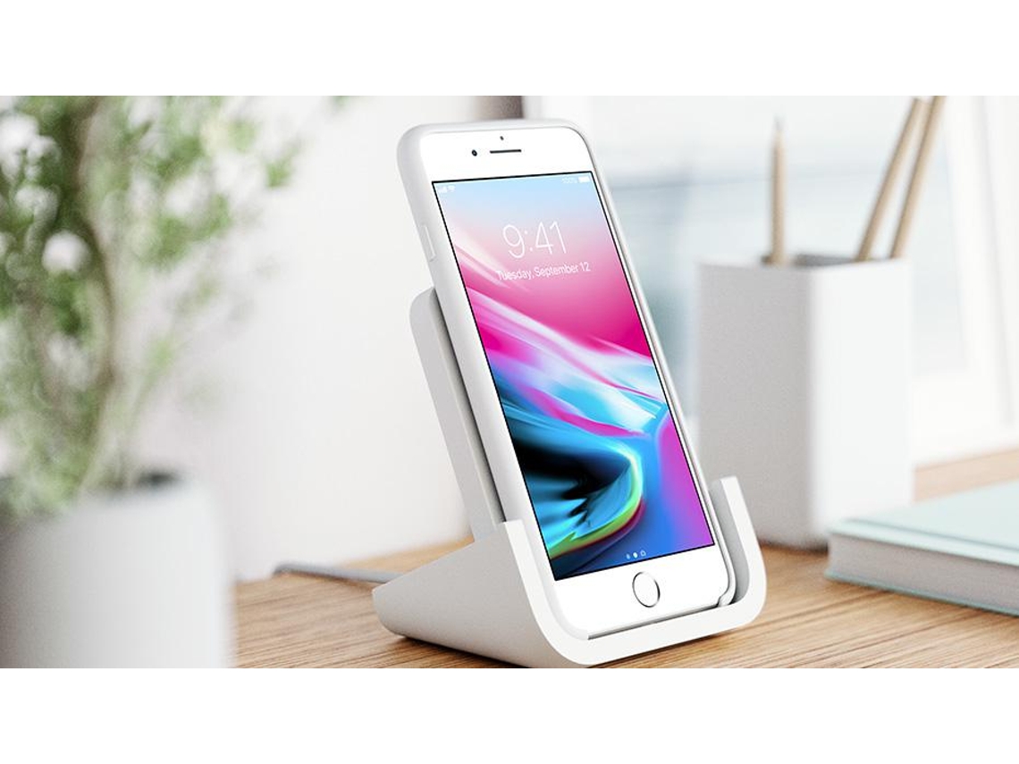 Logitech Powered Wireless Charging Stand Branco Interior | Worten.pt