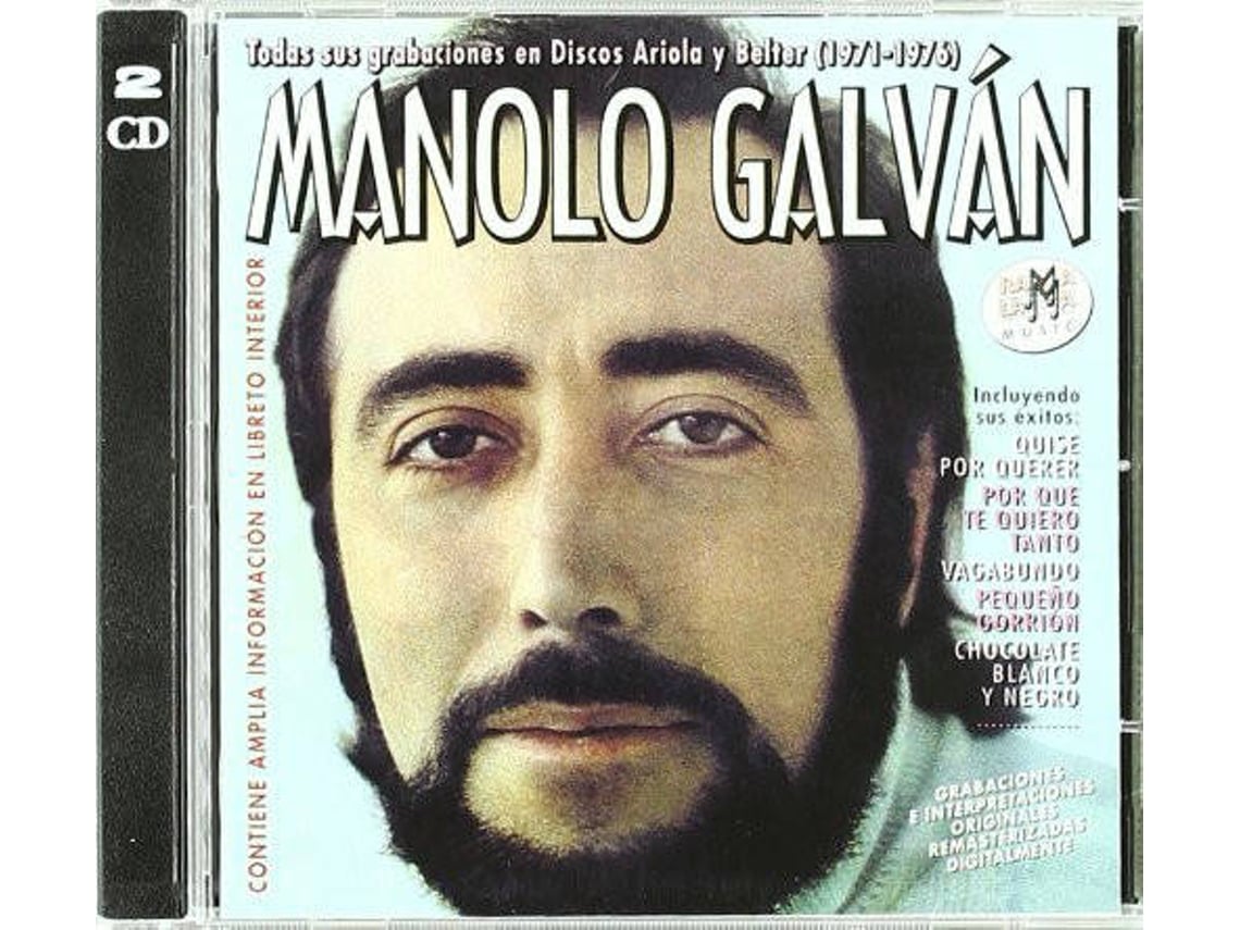 CD Manolo Galván - Todas Sus Grabaciones en Discos Acción / Todas Sus ...