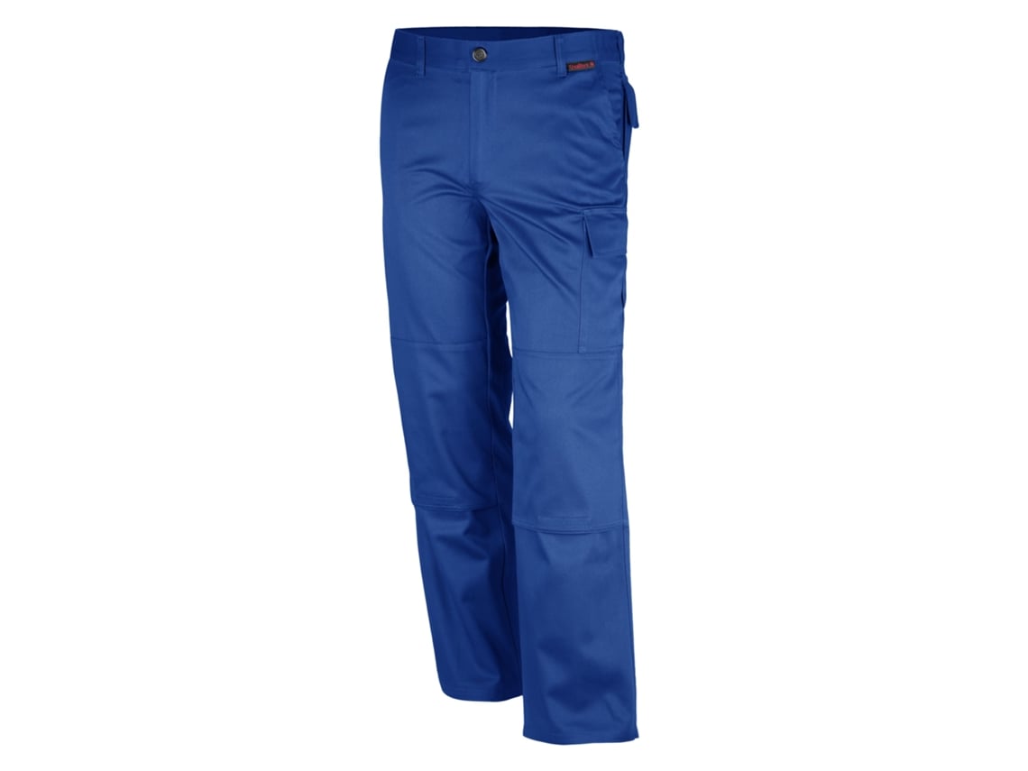 Calças de Trabalho QUALITEX WORKWEAR Comfort Algodão Reforçado (Azul ...