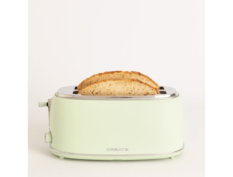 Torradeira CREATE Toast Retro Stylance Xl Verde pastel | Worten.pt