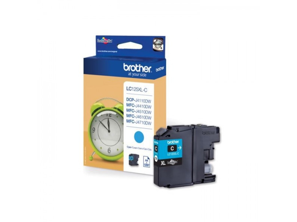 Tinteiro Ciano BROTHER Lc125Xlc | Worten.pt