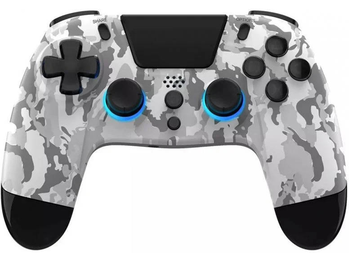 Comando PS4 GIOTECK VX-4+ Camo Cinzento (Wireless) | Worten.pt